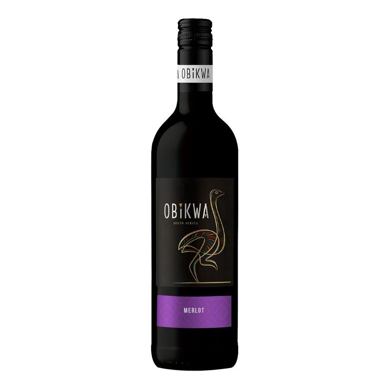 Vinho Obikwa Merlot Tinto 750ml